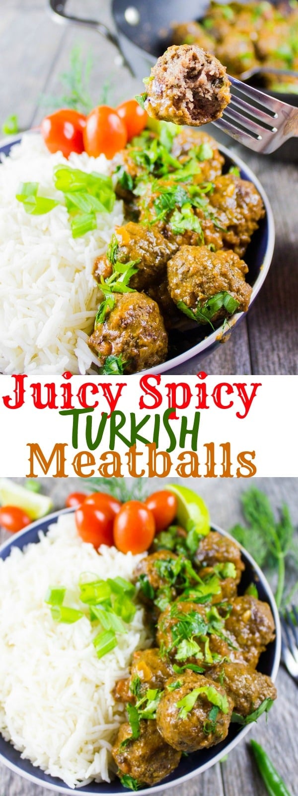 Turkish Meatballs - Juicy and Spicy Kofte | Two Purple Figs