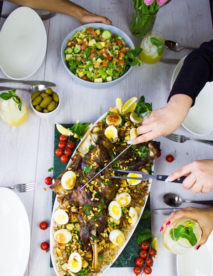 Roast Lamb Shoulder Recipe • Two Purple Figs