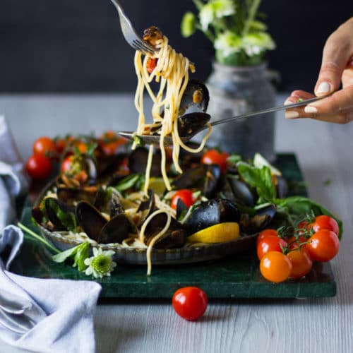 Green Mussels • How to Cook New Zealand Mussels • Two Purple Figs