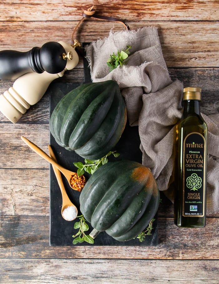 Roasted Acorn Squash • Acorn Squash Recipe• Two Purple Figs