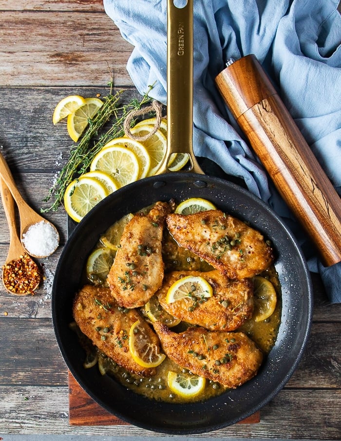 Chicken Scallopini • Best Scallopini Recipe{Video}• Two Purple Figs
