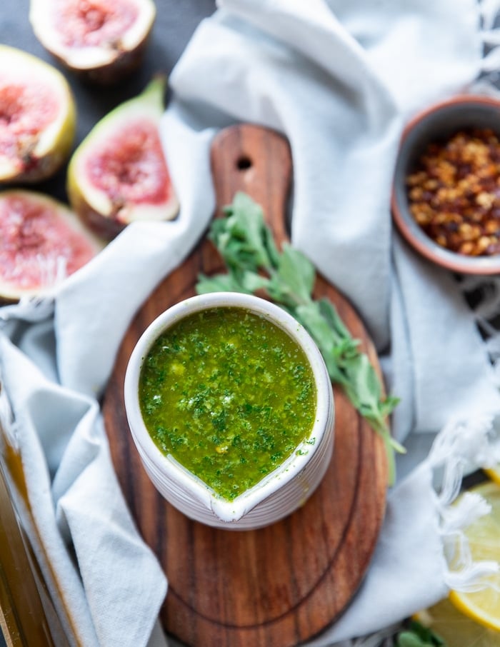 Chermoula • 5 Minute Chermoula Sauce {Video} • Two Purple Figs