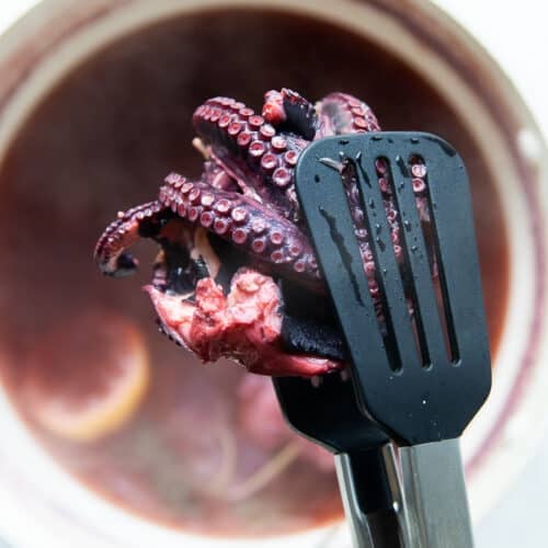 Grilled Octopus • Easy Octopus Recipe {Video} • Two Purple Figs