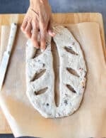 Fougasse • Step by Step + Video to Fougasse Bread • Two Purple Figs