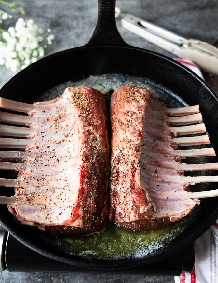 Rack of Lamb Recipe • Delicious Roast Lamb {VIDEO}• Two Purple Figs