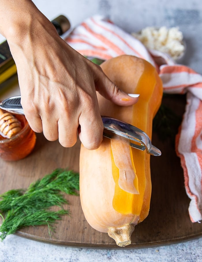 Roasted Butternut Squash • Two Purple Figs