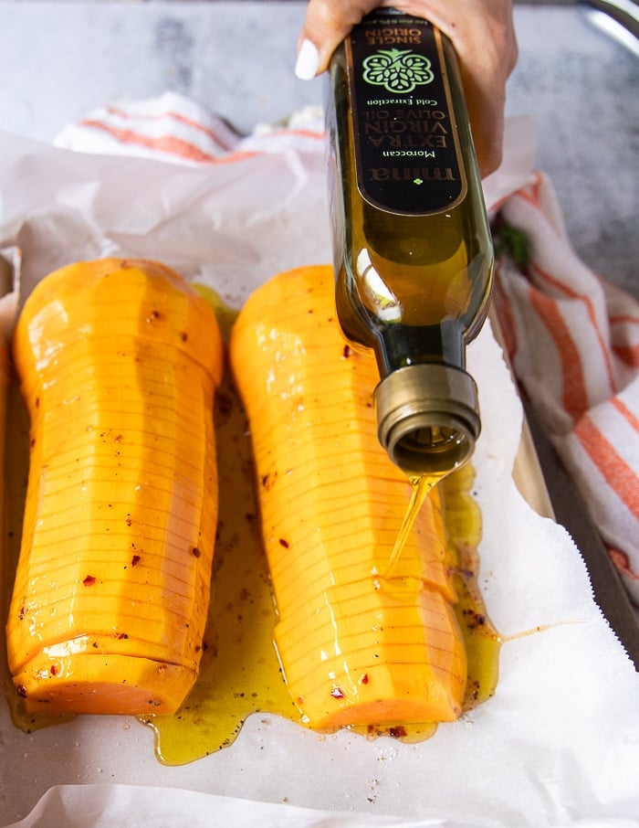 Roasted Butternut Squash • Two Purple Figs