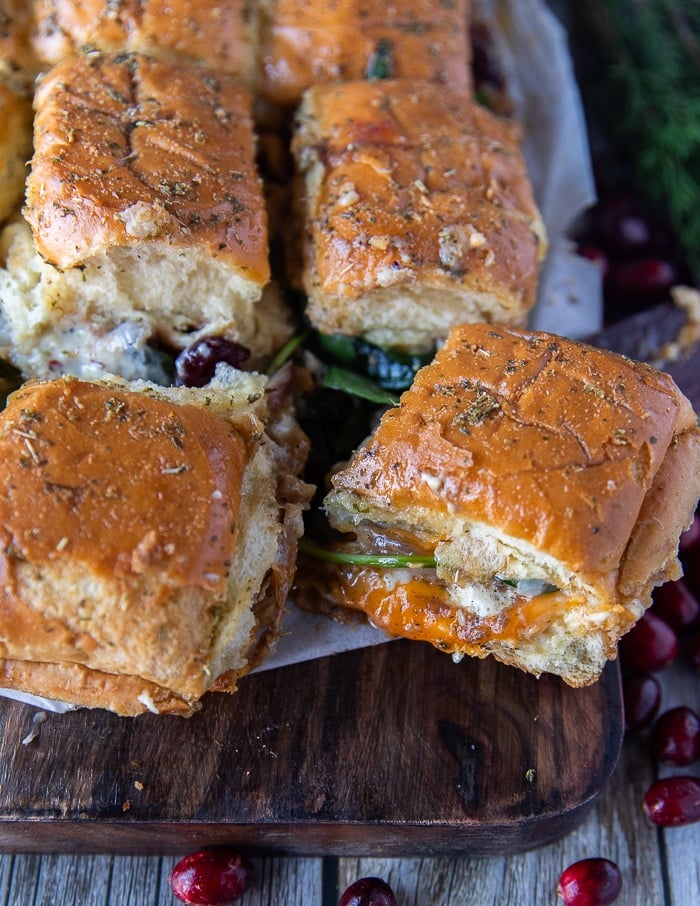 Turkey Sliders • Easy & Tasty Sliders Recipe {Video} • Two Purple Figs