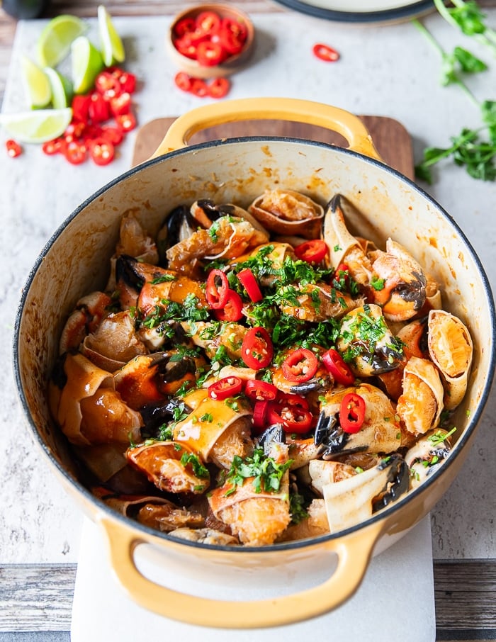 Crab Claws • Jonah Crab Claws {Recipe+Video} • Two Purple Figs