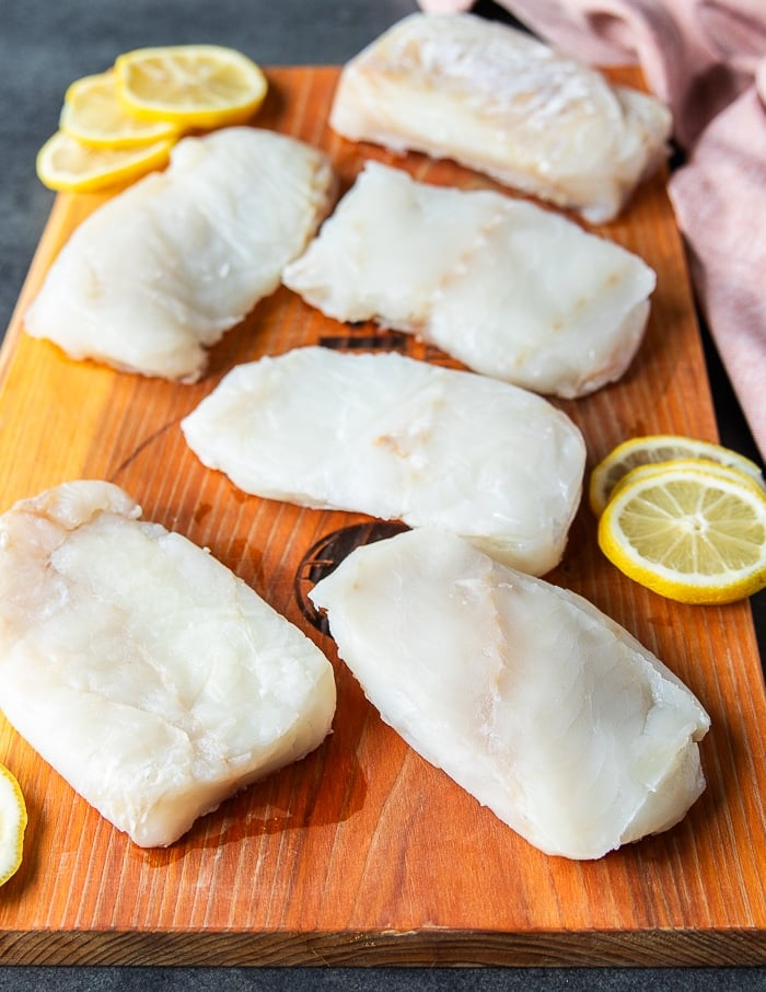 Pan Seared Cod • Crispy & Succulent Cod in Lemon Sauce {Video}Two ...