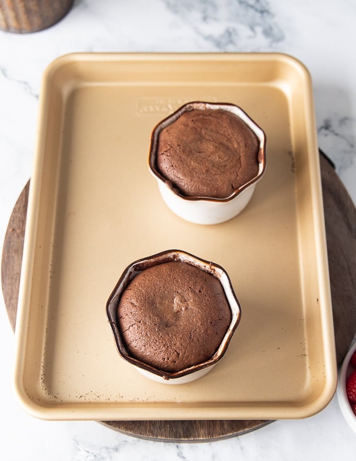 Molten Lava Cake • Secret Trick for Lava Cake Recipe {Video} • Two ...