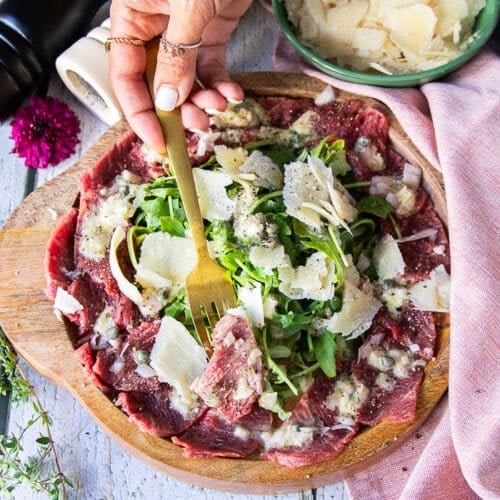 Beef Tataki • Best Beef Tataki in Ponzu Sauce {Video} • Two Purple Figs