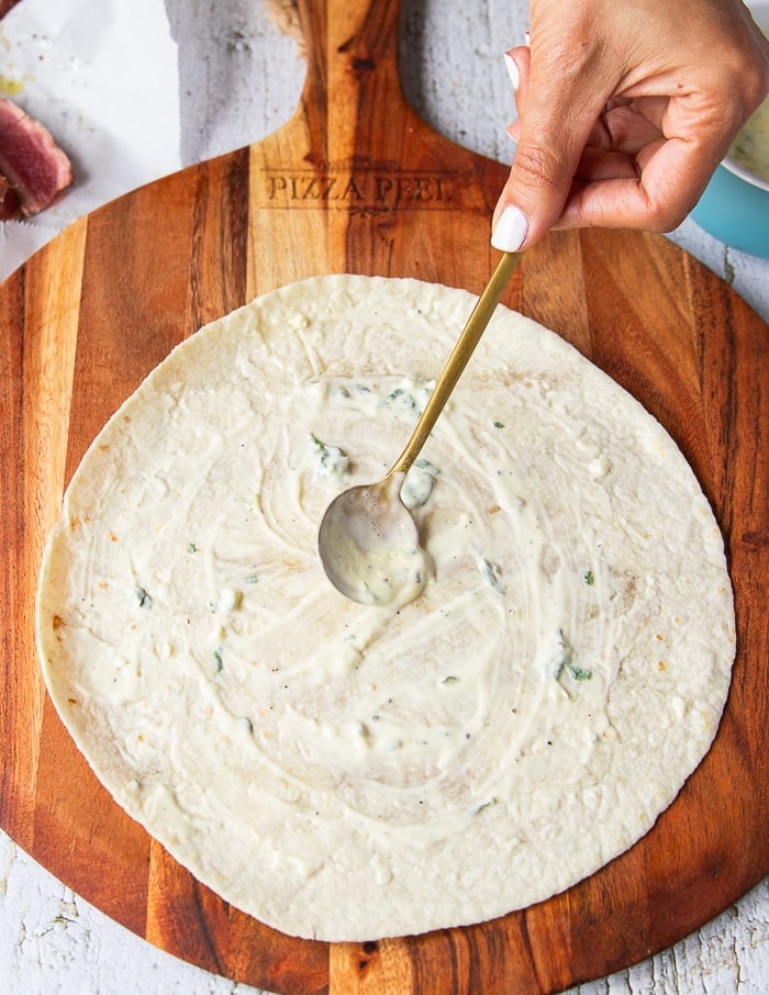 Tuna Wrap • Two Purple Figs