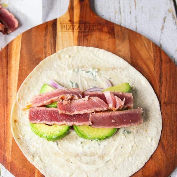 Tuna Wrap • Two Purple Figs