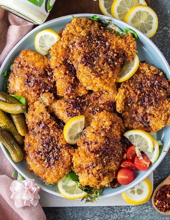 Hot Honey Chicken • Plus A Hot Honey Chicken Sandwich {Video} • Two ...