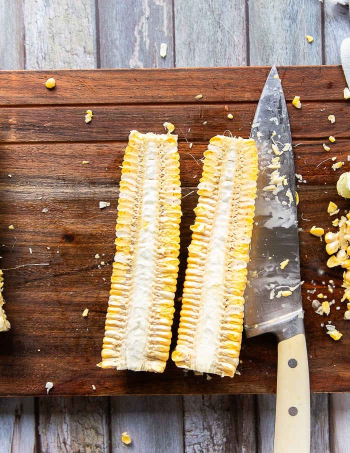 Corn Ribs • How to Cut & Grill Seasoned Corn Ribs Recipe {Video} • Two ...