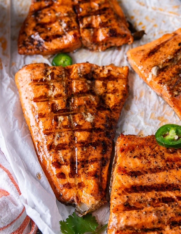 Grilled Trout : How to Grill Fish without it sticking • Two Purple Figs