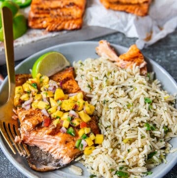 Grilled Trout : How to Grill Fish without it sticking • Two Purple Figs