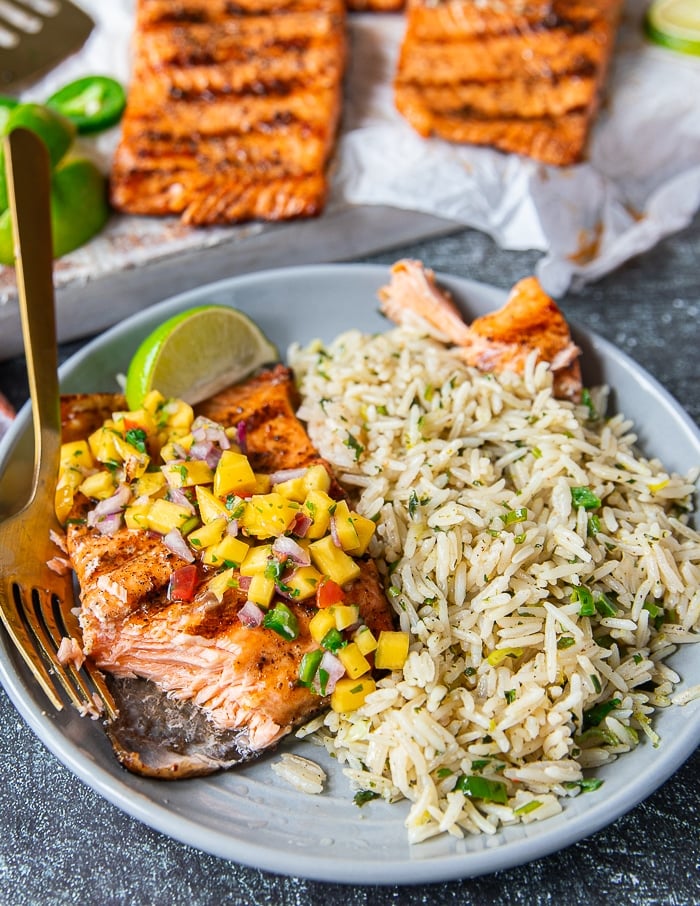 Grilled Trout : How to Grill Fish without it sticking • Two Purple Figs