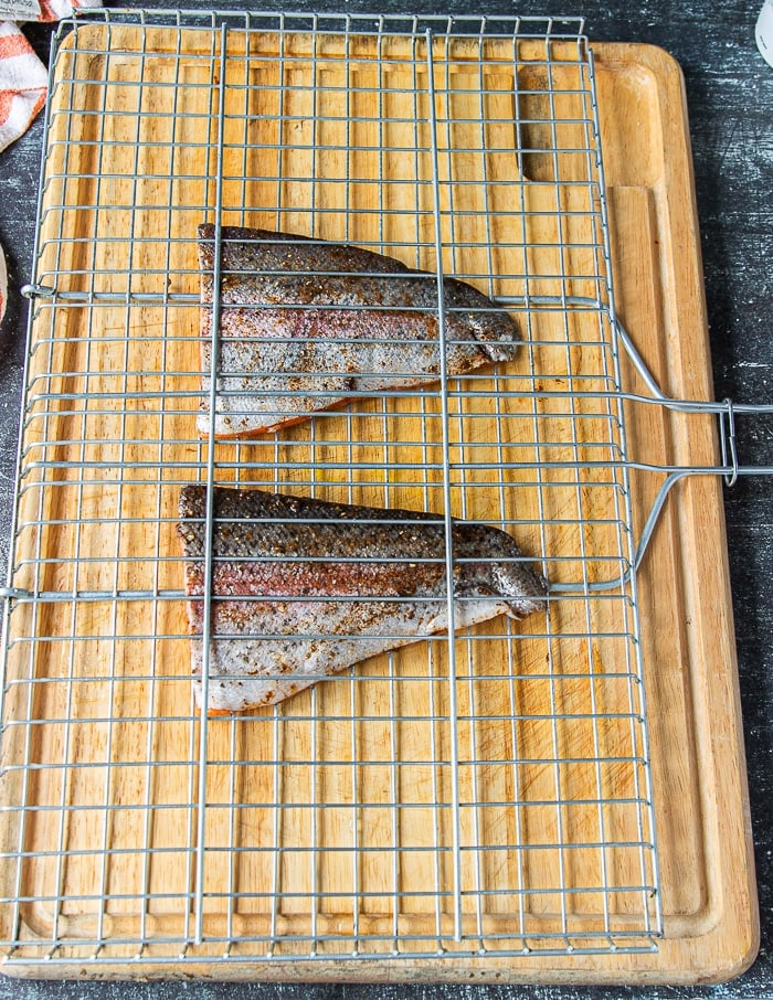 Grilled Trout : How to Grill Fish without it sticking • Two Purple Figs