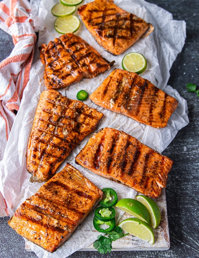 Grilled Trout : How to Grill Fish without it sticking • Two Purple Figs