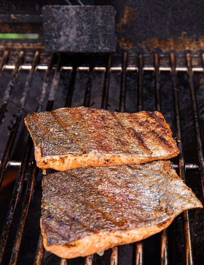 Grilled Trout : How to Grill Fish without it sticking • Two Purple Figs