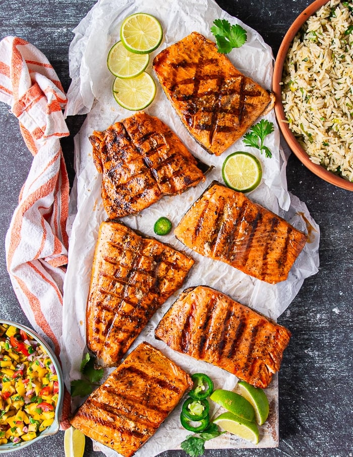 Grilled Trout : How to Grill Fish without it sticking • Two Purple Figs