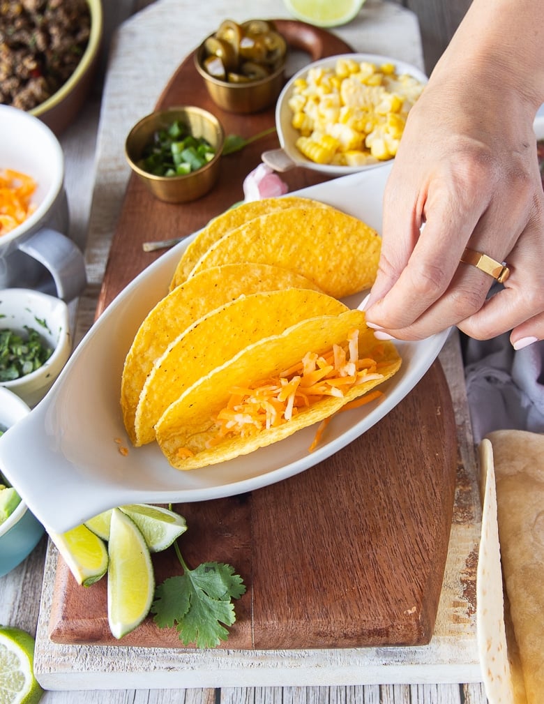 Ground Beef Tacos • Hearty and Easy Tacos Recipe {Video} • Two Purple Figs