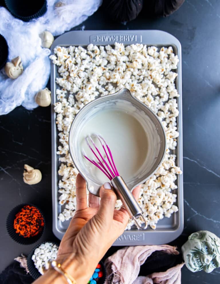 Halloween Popcorn • The BEST Halloween Party Recipe {Video} • Two ...