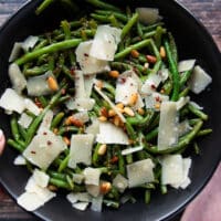 Sautéed Green Beans • Two Purple Figs