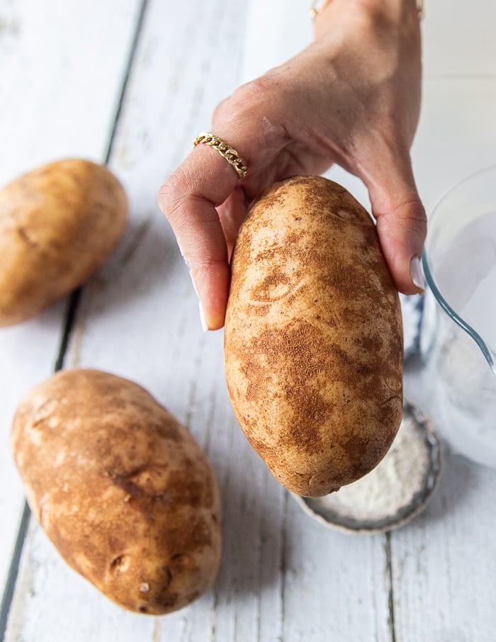 Homemade Potato Chips • Two Purple Figs