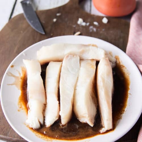 Grilled Halibut • 3 Ingredient Marinade Grilled Halibut Recipe {Video ...