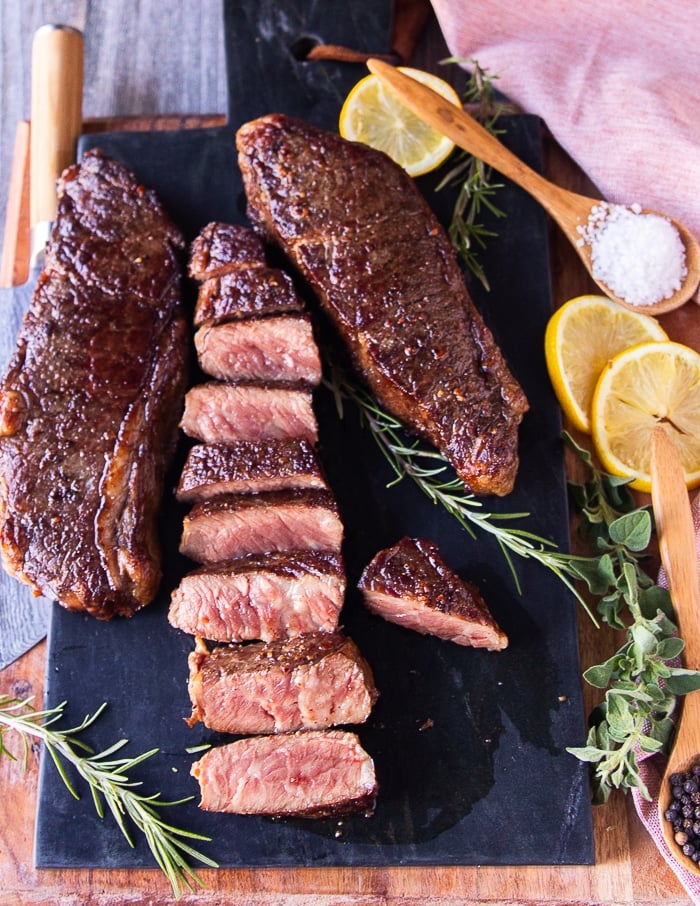 Reverse Sear Steak • Two Purple Figs