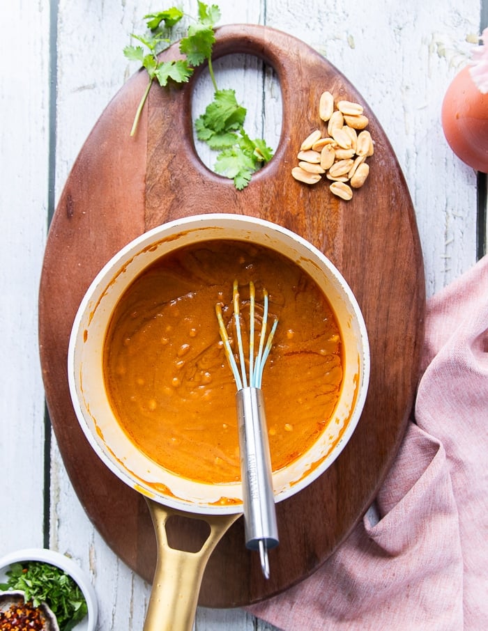 Satay Sauce • Two Purple Figs