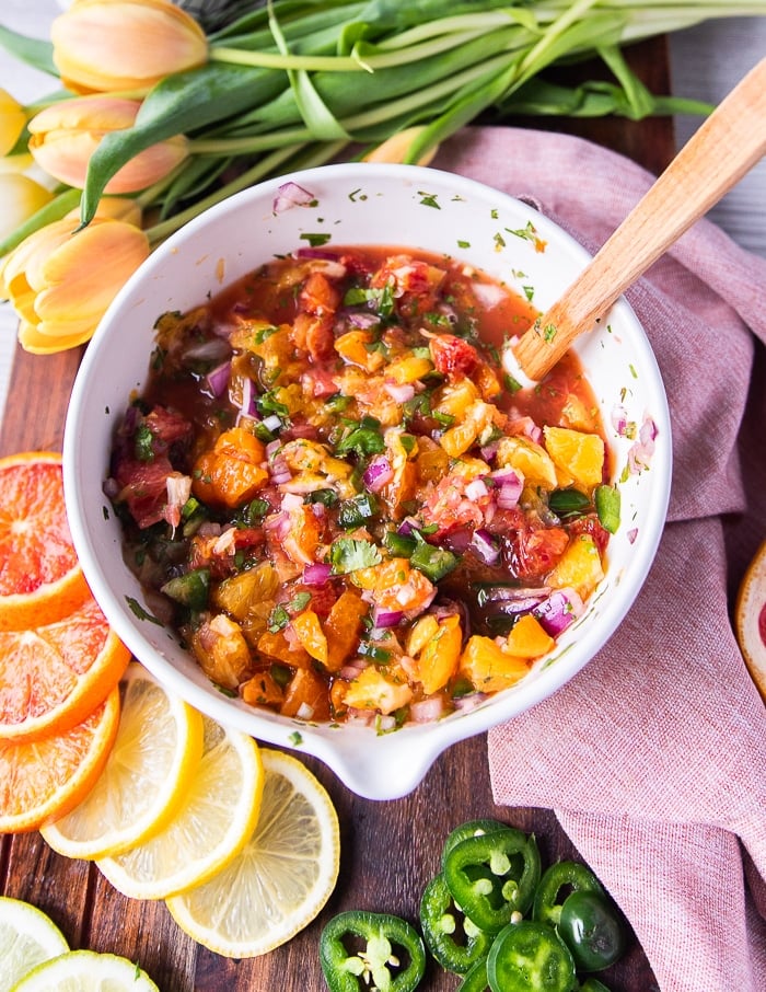 Citrus Salsa • Two Purple Figs