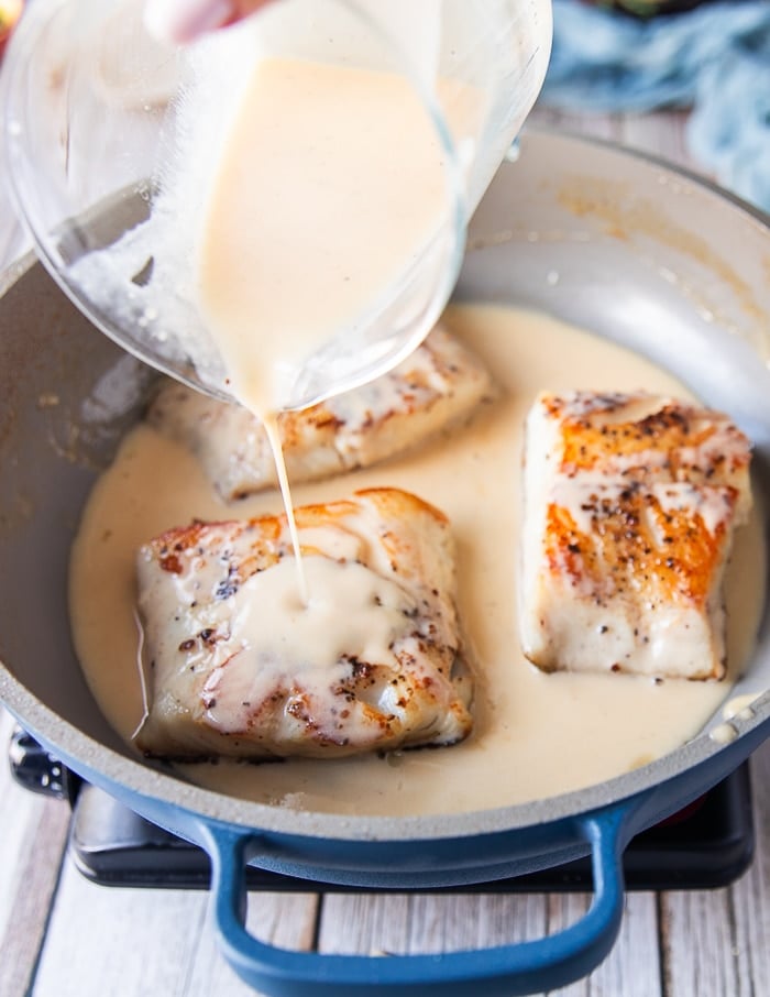 Black Cod Recipe • With Beurre Blanc Sauce {Video} • Two Purple Figs