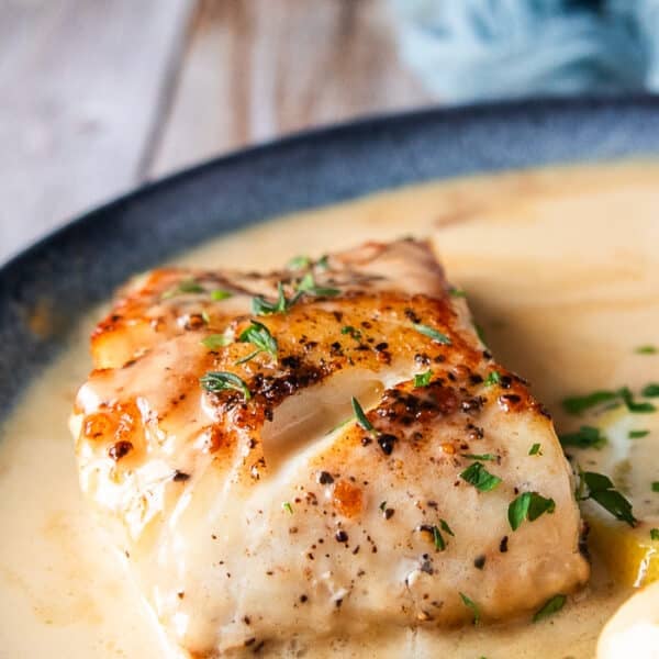 Black Cod Recipe • With Beurre Blanc Sauce {Video} • Two Purple Figs