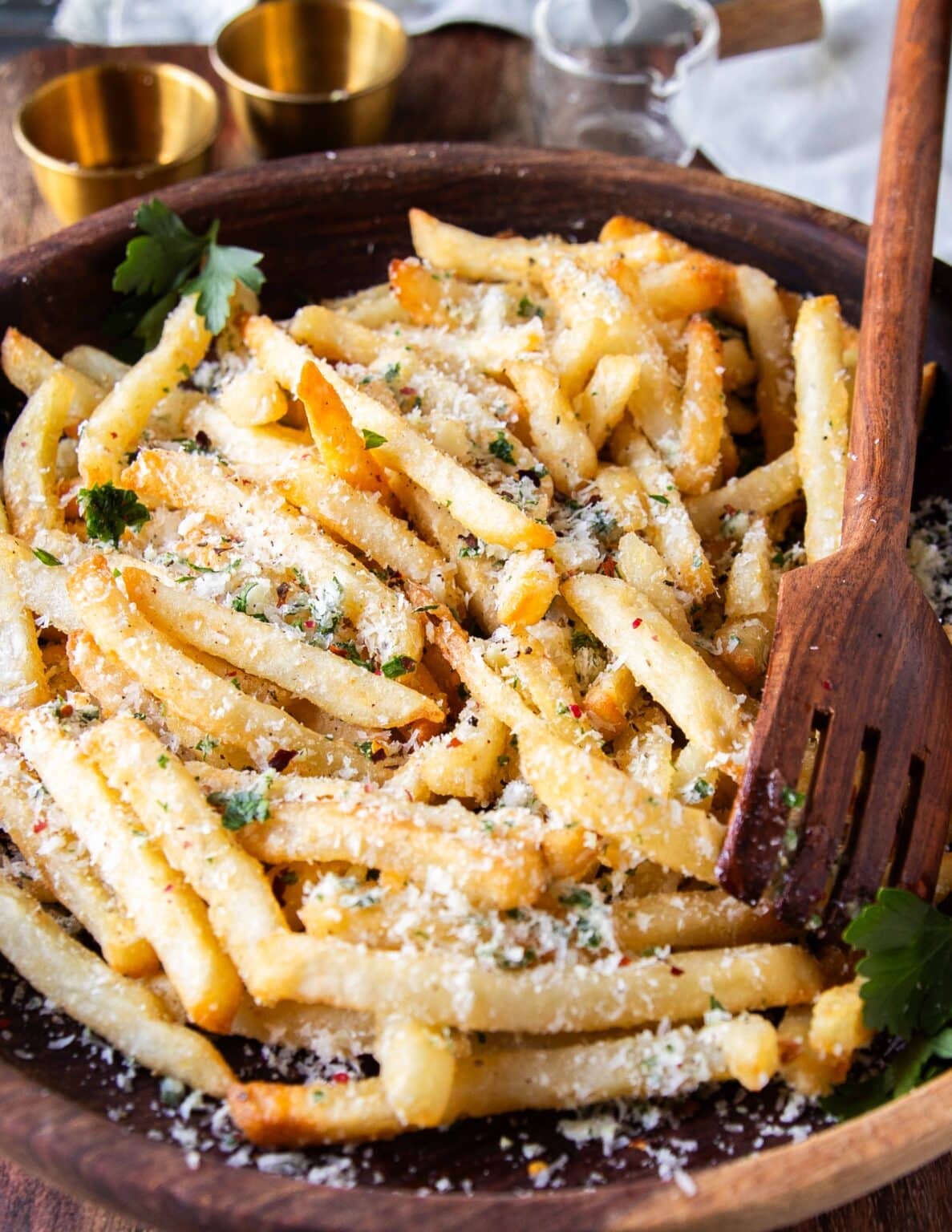 Truffle Fries • Two Purple Figs