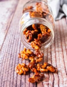 Candied Walnuts • Easy, Crispy & Ready in 5 Mins -2 Ways- {Video} • Two ...