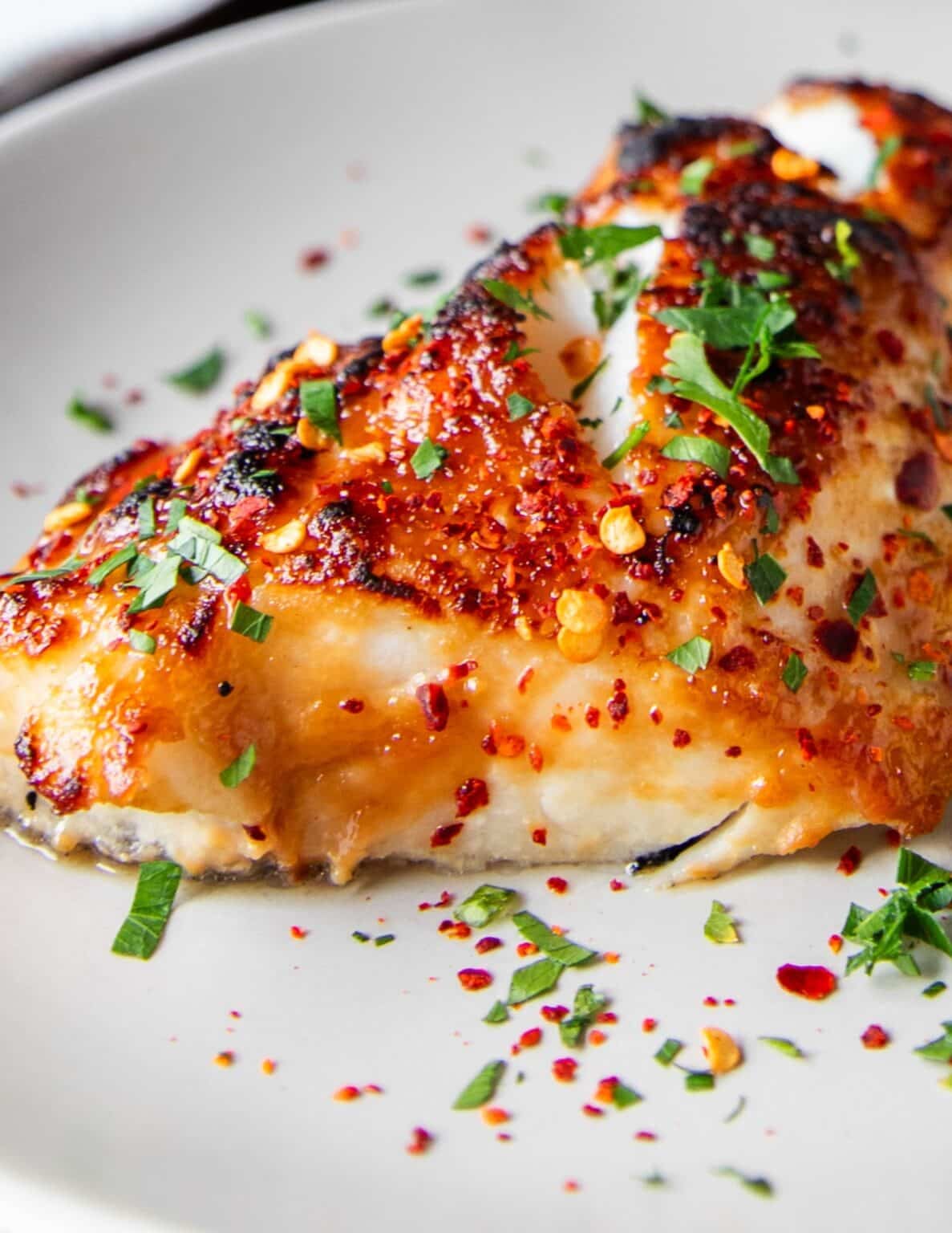 Miso Sea Bass • Succulent Miso Glazed Chilean Sea Bass • Two Purple Figs